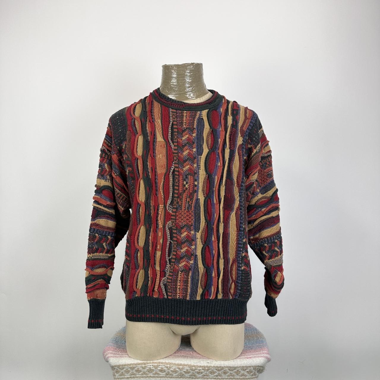 90’s Coogi Style J. Ferrar Sweater Condition:... - Depop
