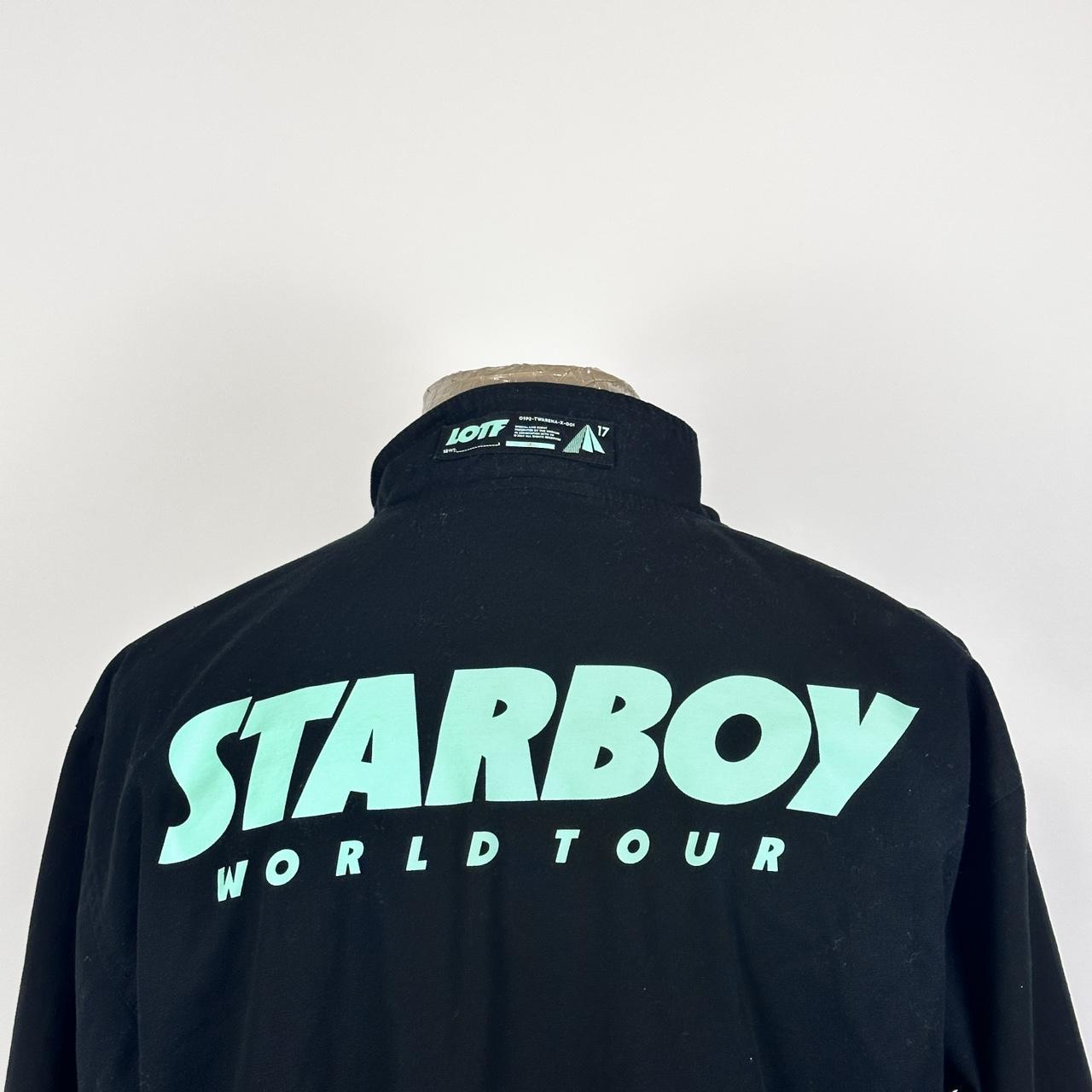 The Weeknd Starboy World Tour Jacket Condition:... - Depop