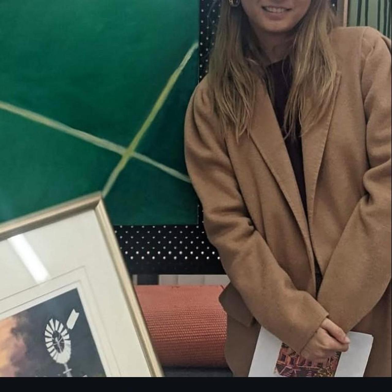 seed wool long coat | Depop