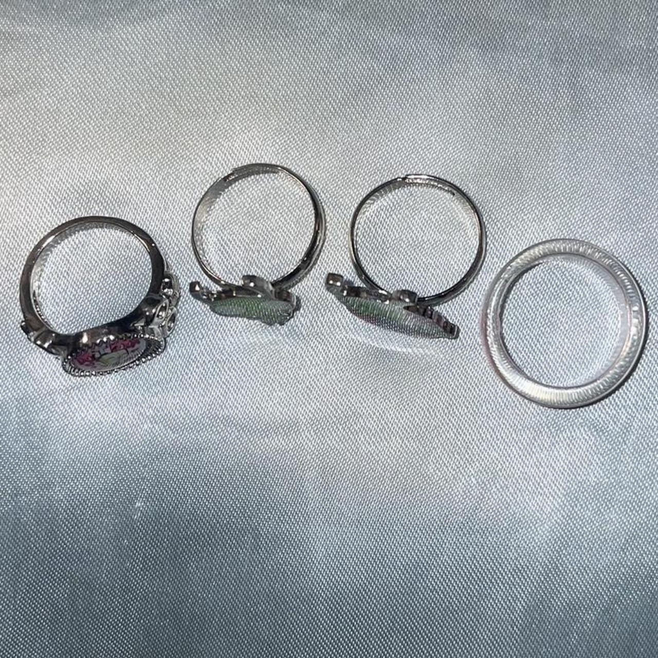 Invader Zim ring bundle - 4 rings ... | Depop