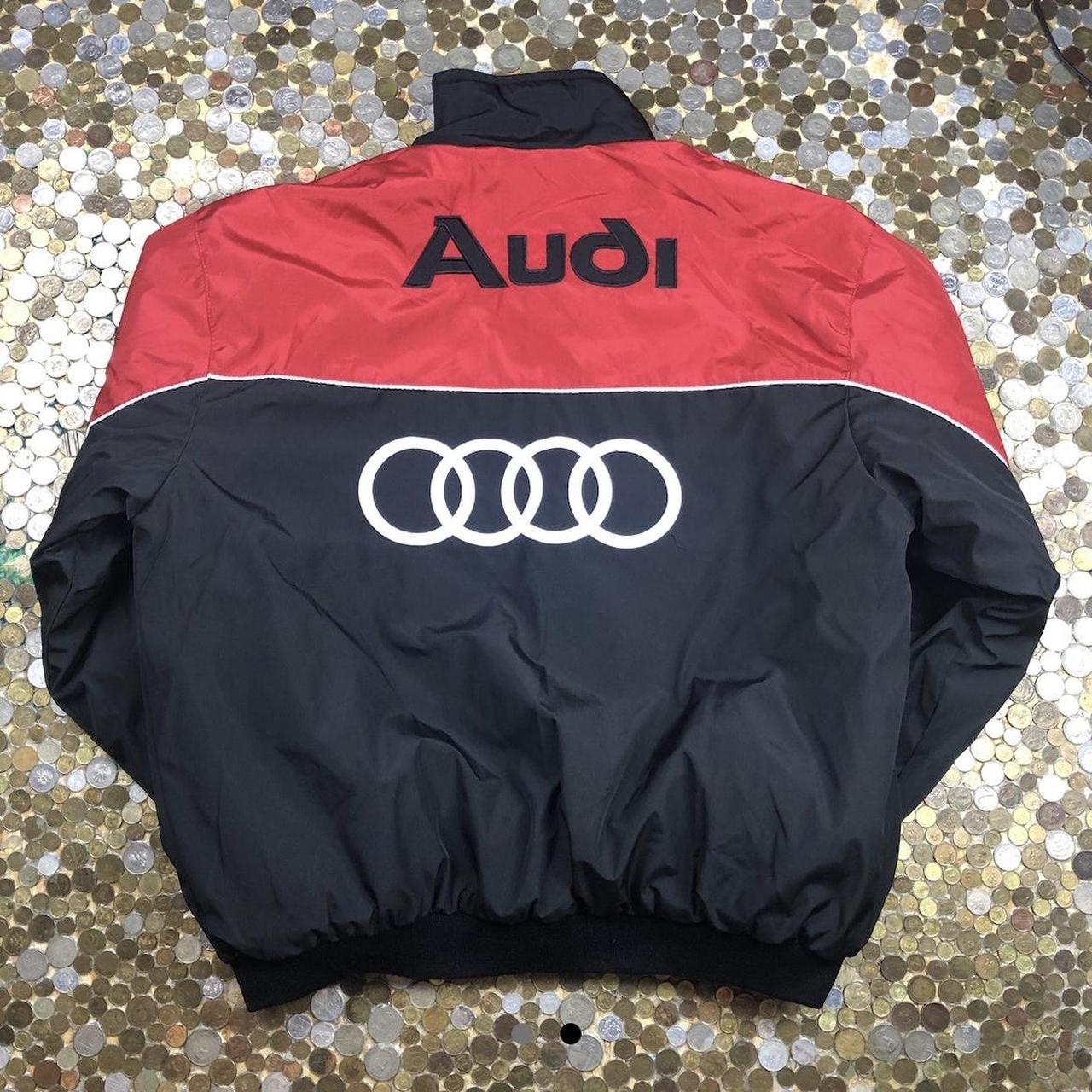 Audi bomber vintage jacket size from tag xxl But... - Depop