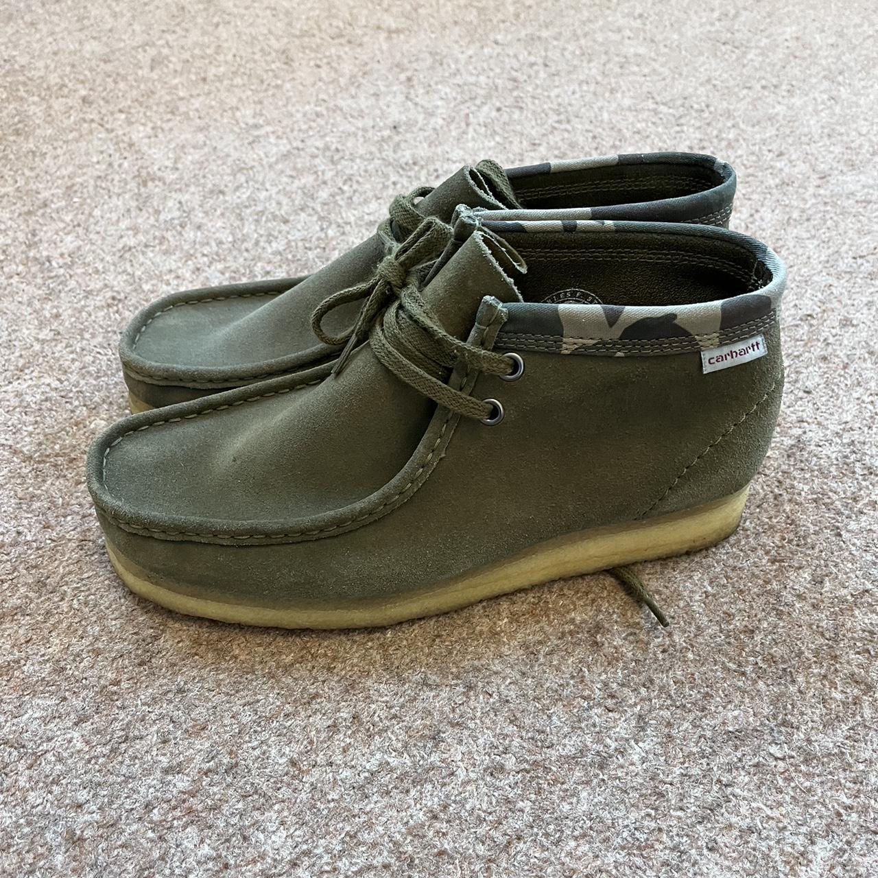 #clarks #carhartt collab in sick camo colourway.... - Depop