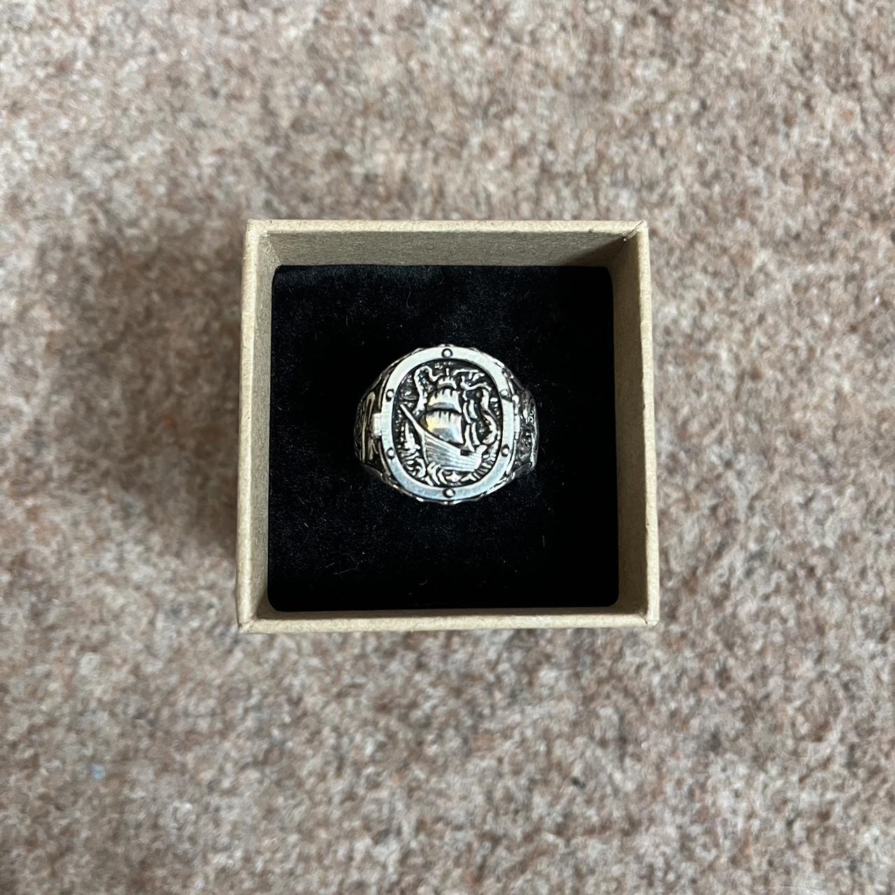 #volstead Hold Fast Ring. Uk size Y. Mint detailing... - Depop