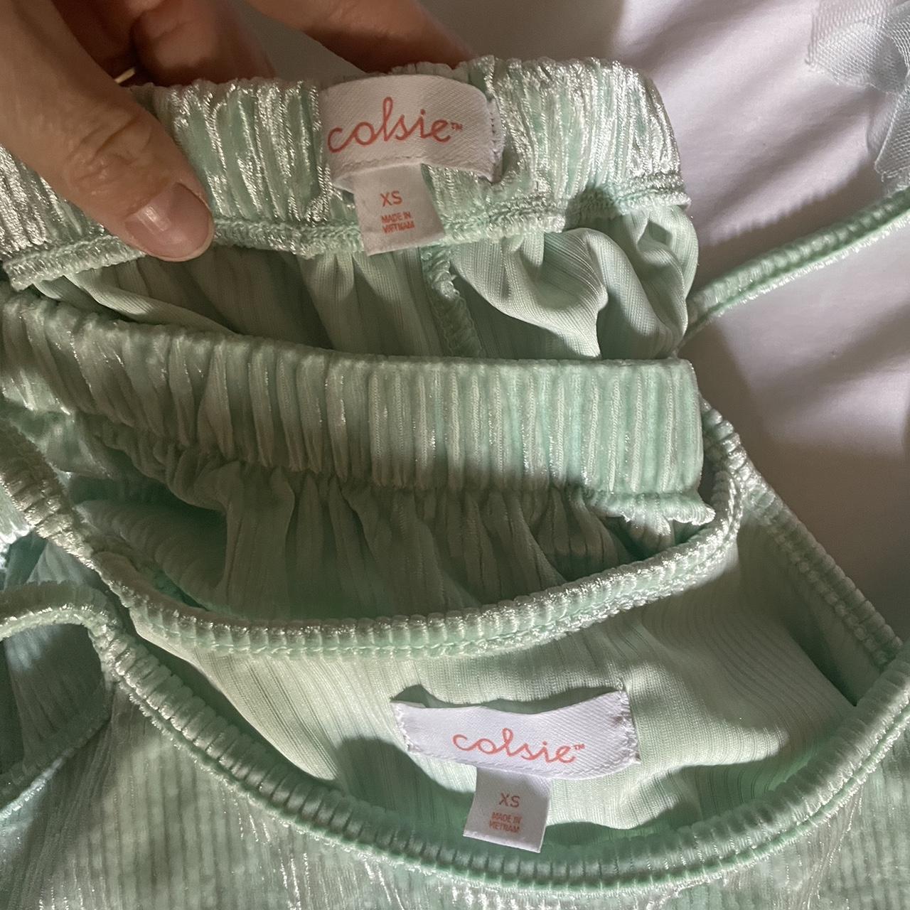 Colsie pajama set Has velvet feel. #pajamaset... - Depop