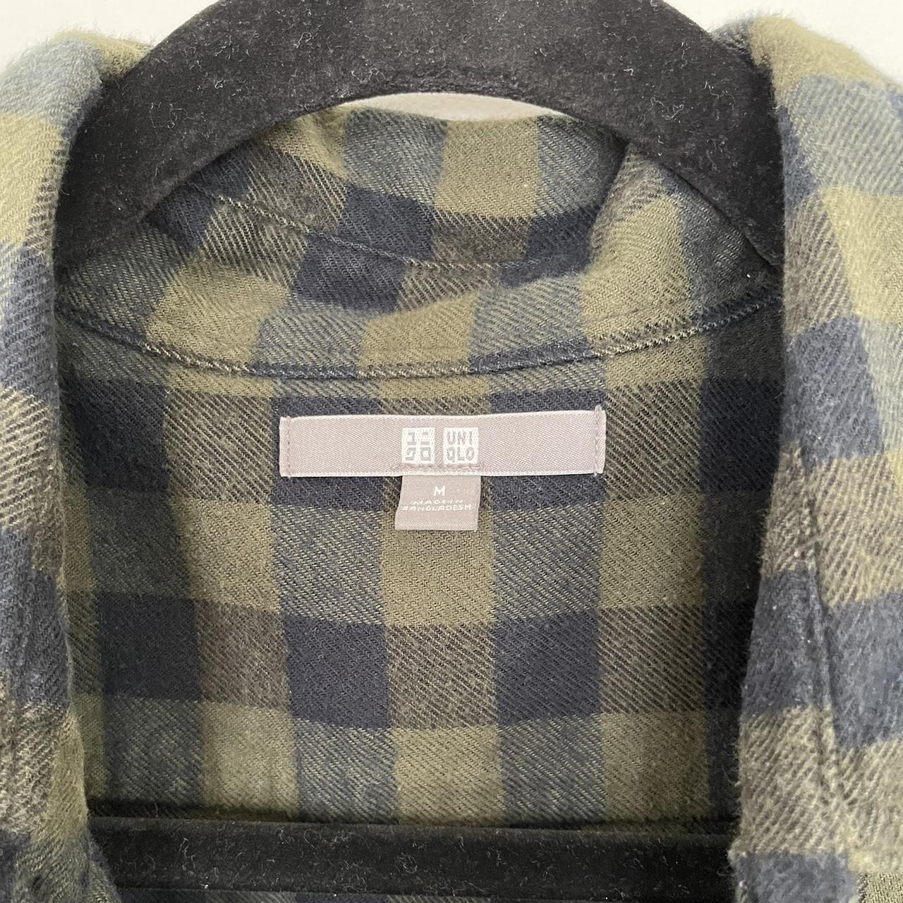 UNIQLO Women's Green Shirt | Depop