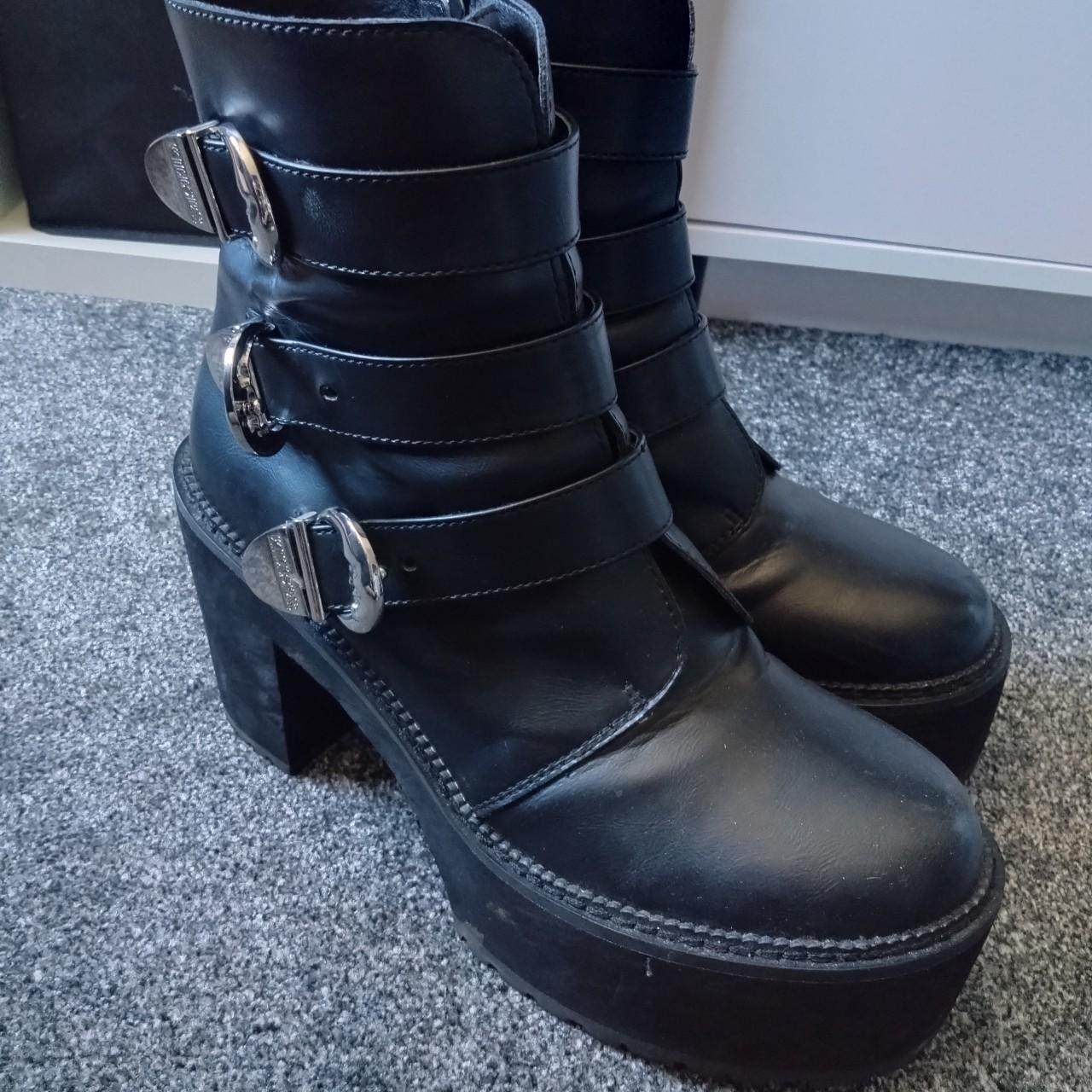 Killstar boots, worn a couple of times and still... - Depop