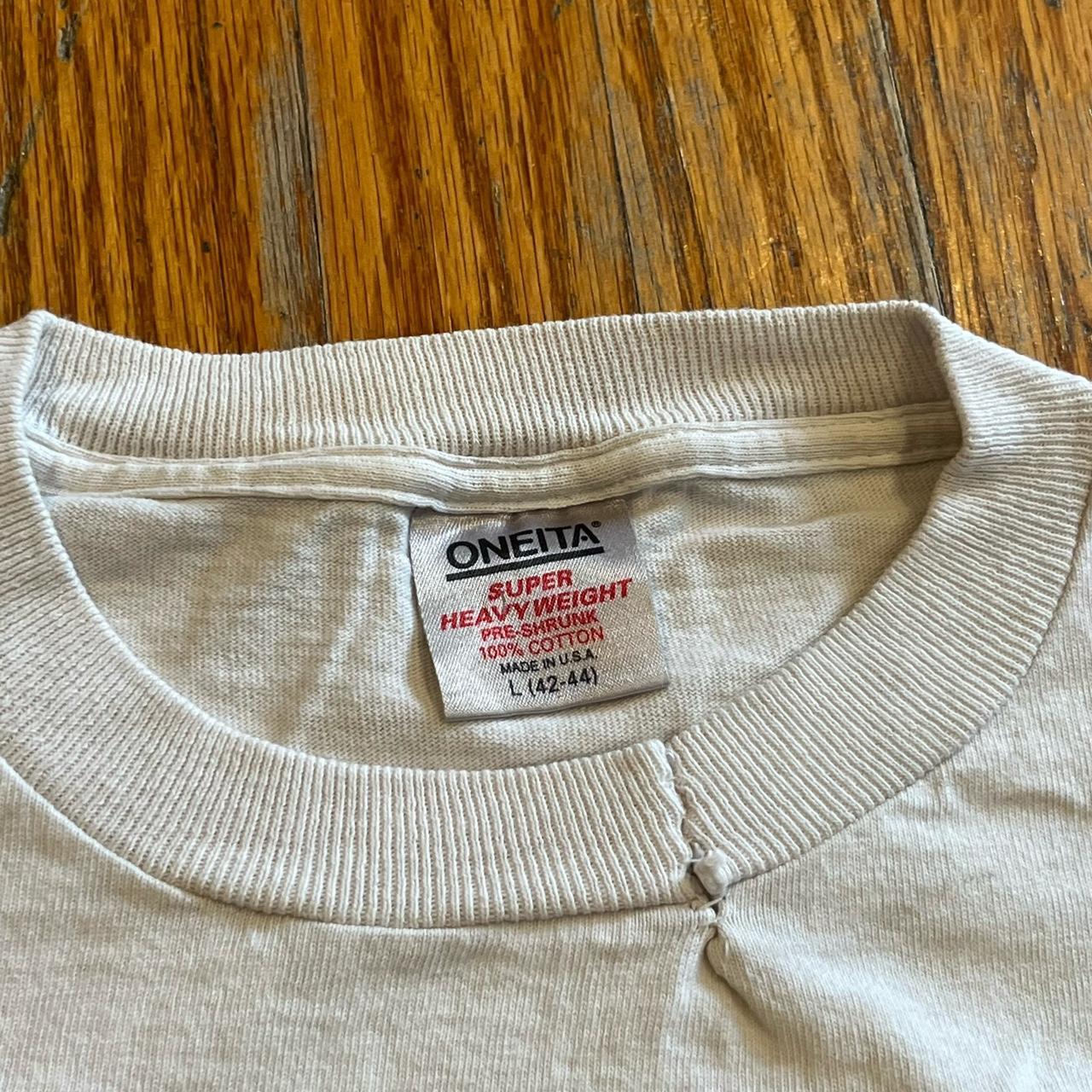 Oneita 1996 Atlanta Olympics Tee distressed Size... - Depop