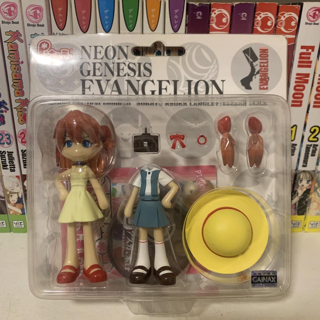 Pinky street Japanese figure, Asuka from neon... - Depop