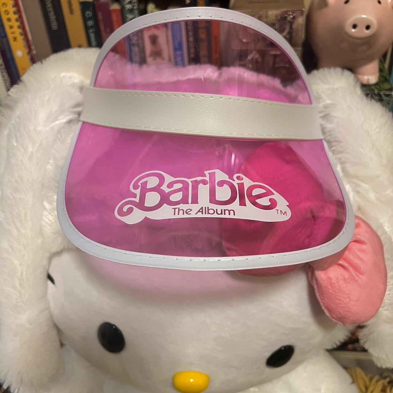 The Barbie movie album promotional visor Barbie sun... - Depop