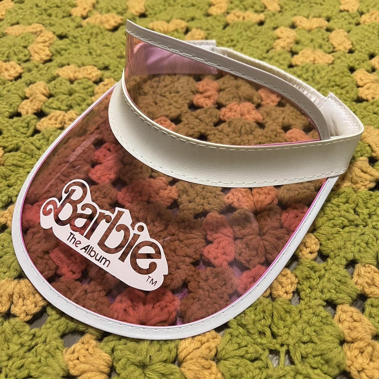 The Barbie movie album promotional visor Barbie sun... - Depop