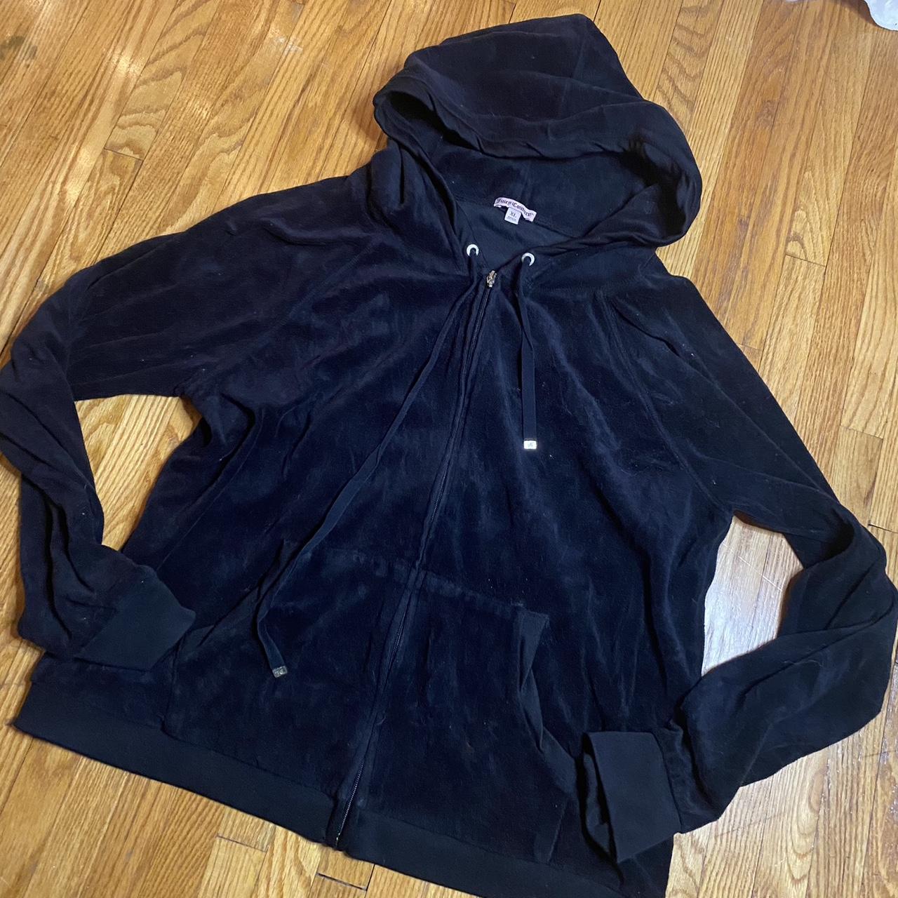 Juicy couture velour zip up hoodie #juicy... - Depop