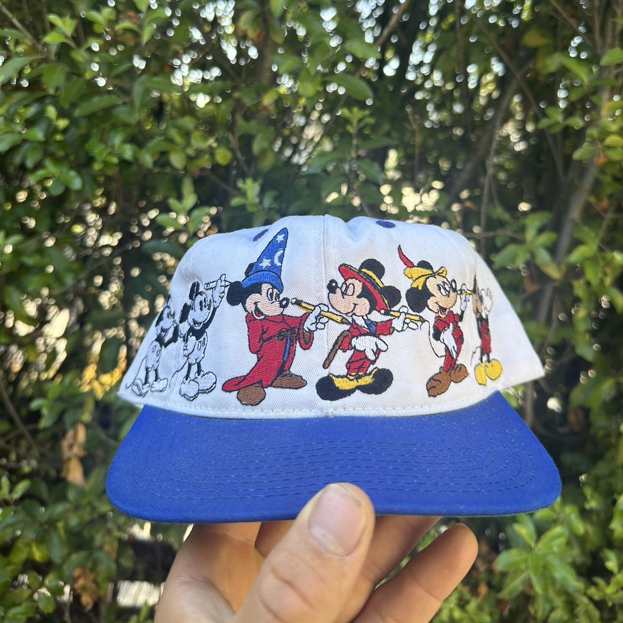 VINTAGE MICKEY MOUSE HAT “THROUGH THE YEARS” ONE... - Depop