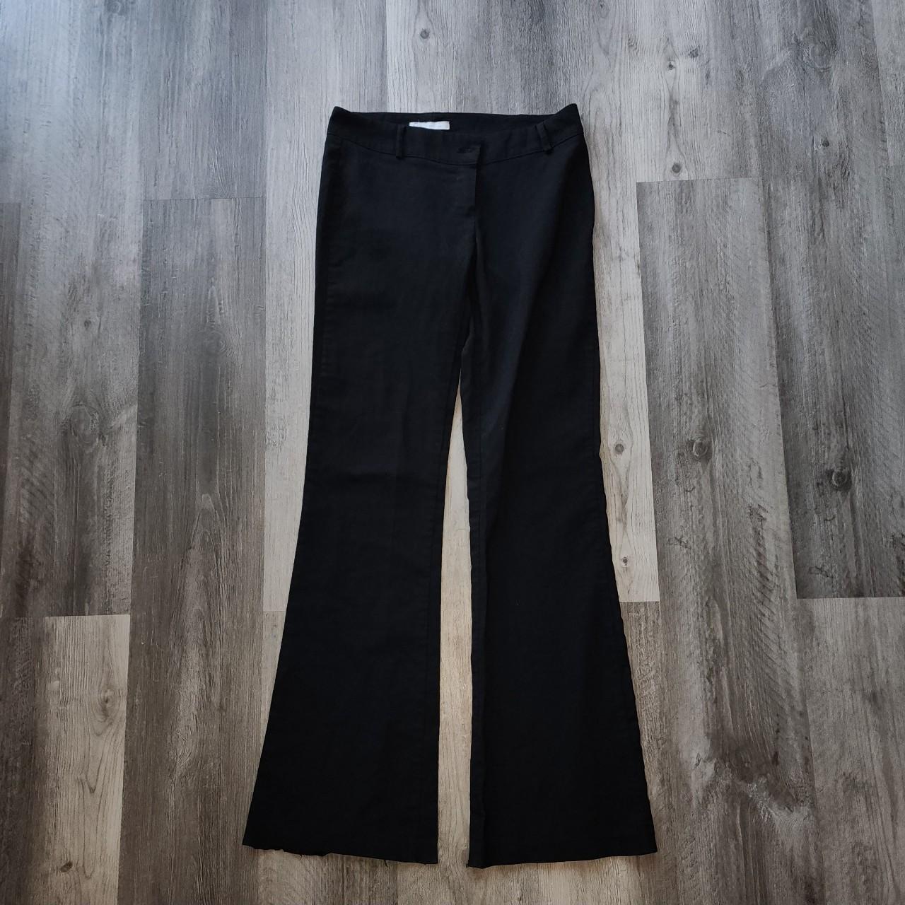 Slim black slacks - Depop