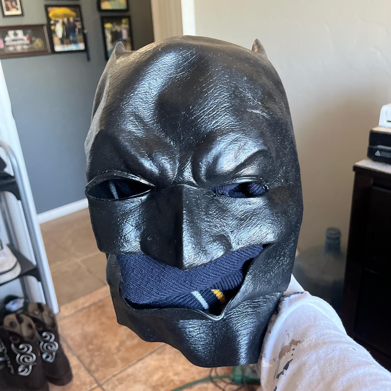 Batman mask Had to stuff it in with a sweater 😜 I... - Depop