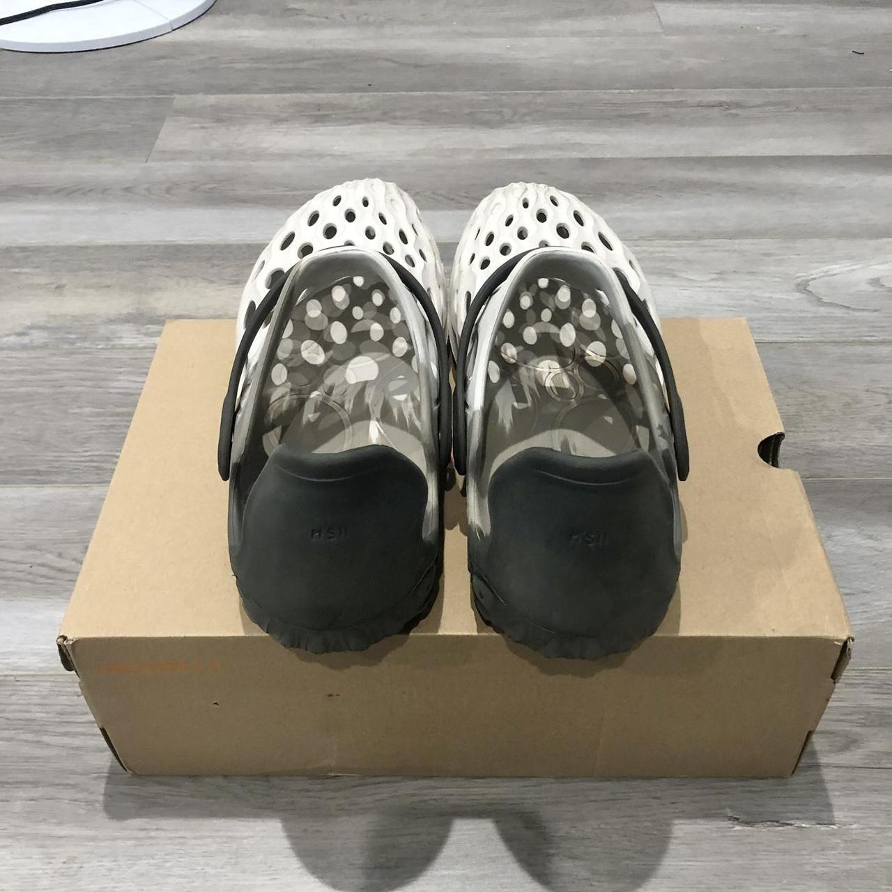 Merrell Hydromoc White/black/brindle size 11. They... - Depop