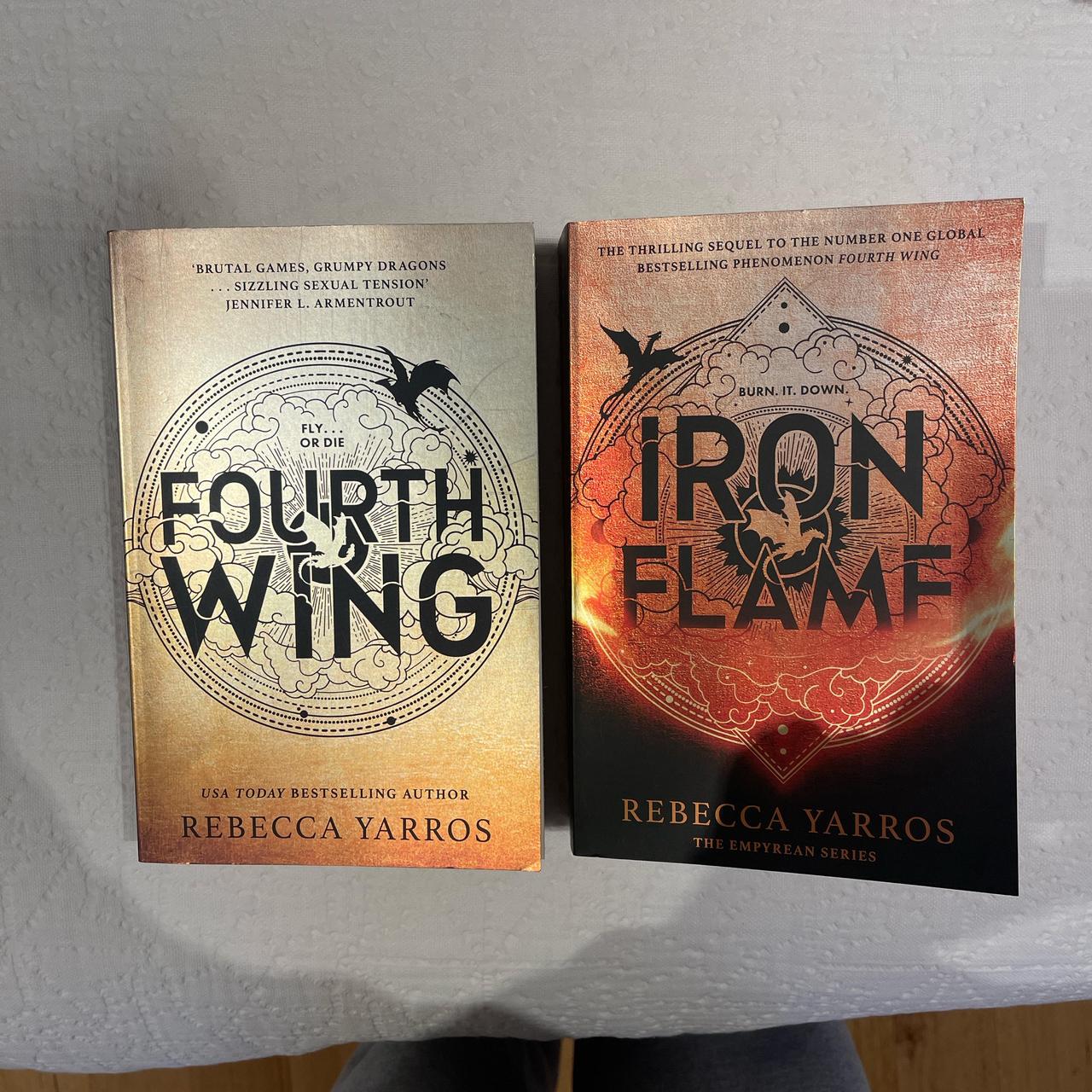 Fourth Wing and Iron Flame (books 1 & 2) - Depop