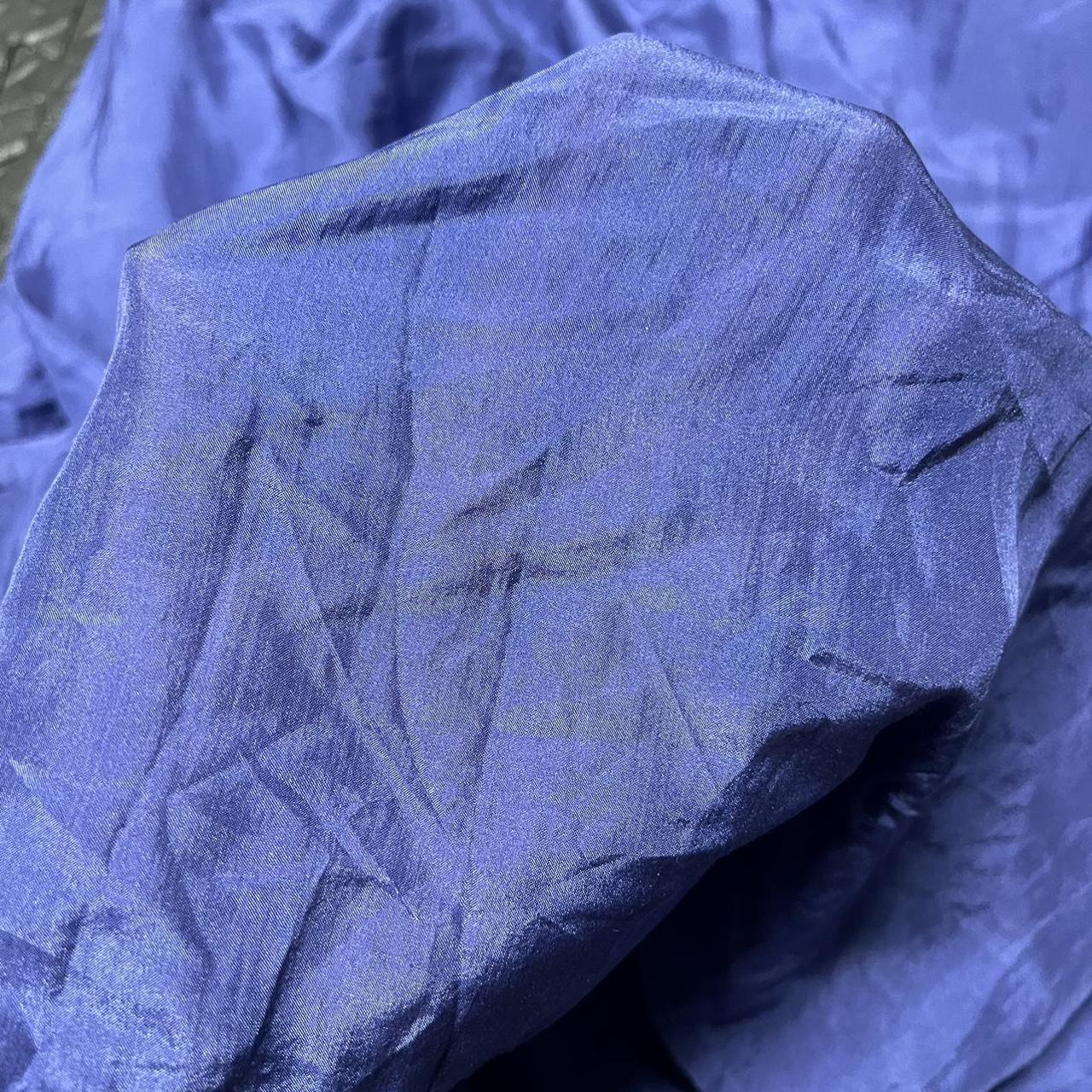 modern lilith purple sheer silk fill length casual... - Depop