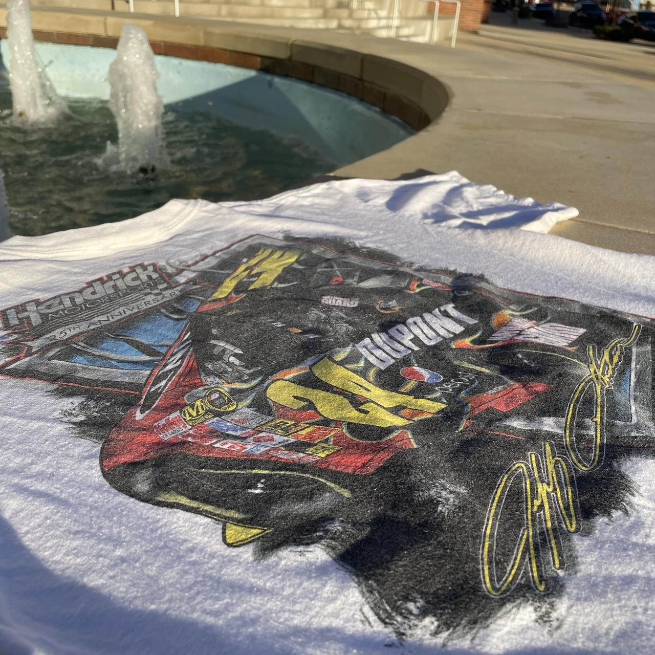 Hendricks Motorsports 25th Anniversary Racing Tee - Depop