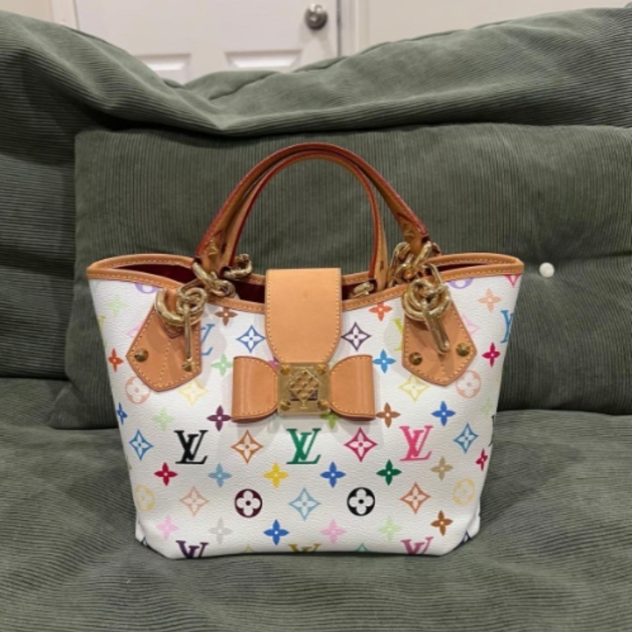 Louis Vuitton Multicolor Annie Monogram MM Canvas... - Depop