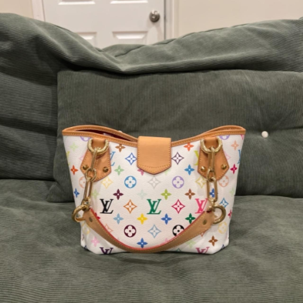 Louis Vuitton Multicolor Annie Monogram MM Canvas... - Depop