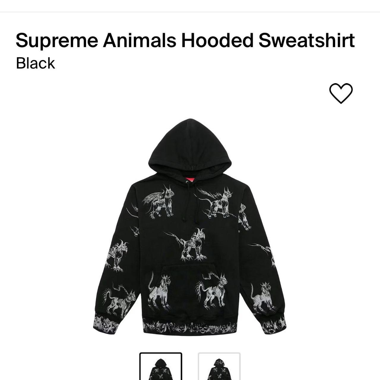 Supreme animal hoodies If you got any questions... - Depop