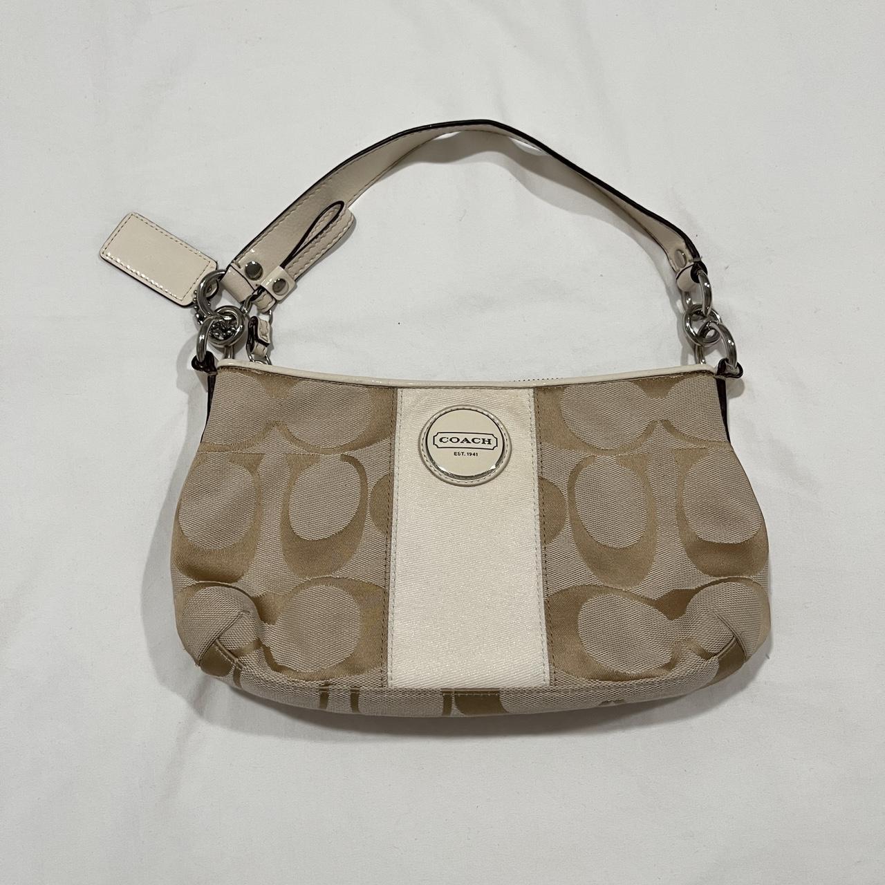 small coach shoulder bag good condition, comes with... - Depop