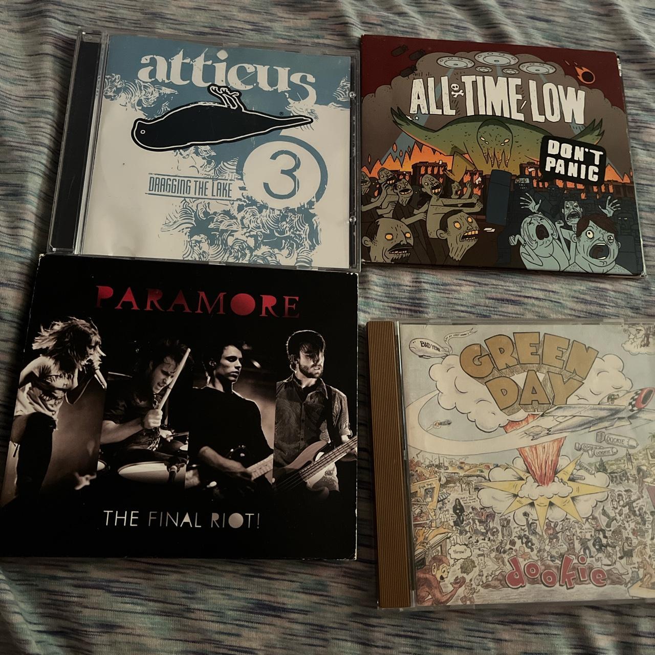 emo / punk cd lot includes atticus comp 3 all time... - Depop