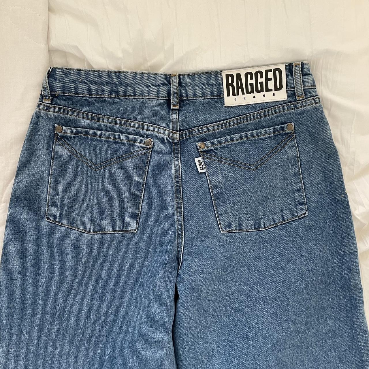 ragged jeans 28’ x 30’ - Depop