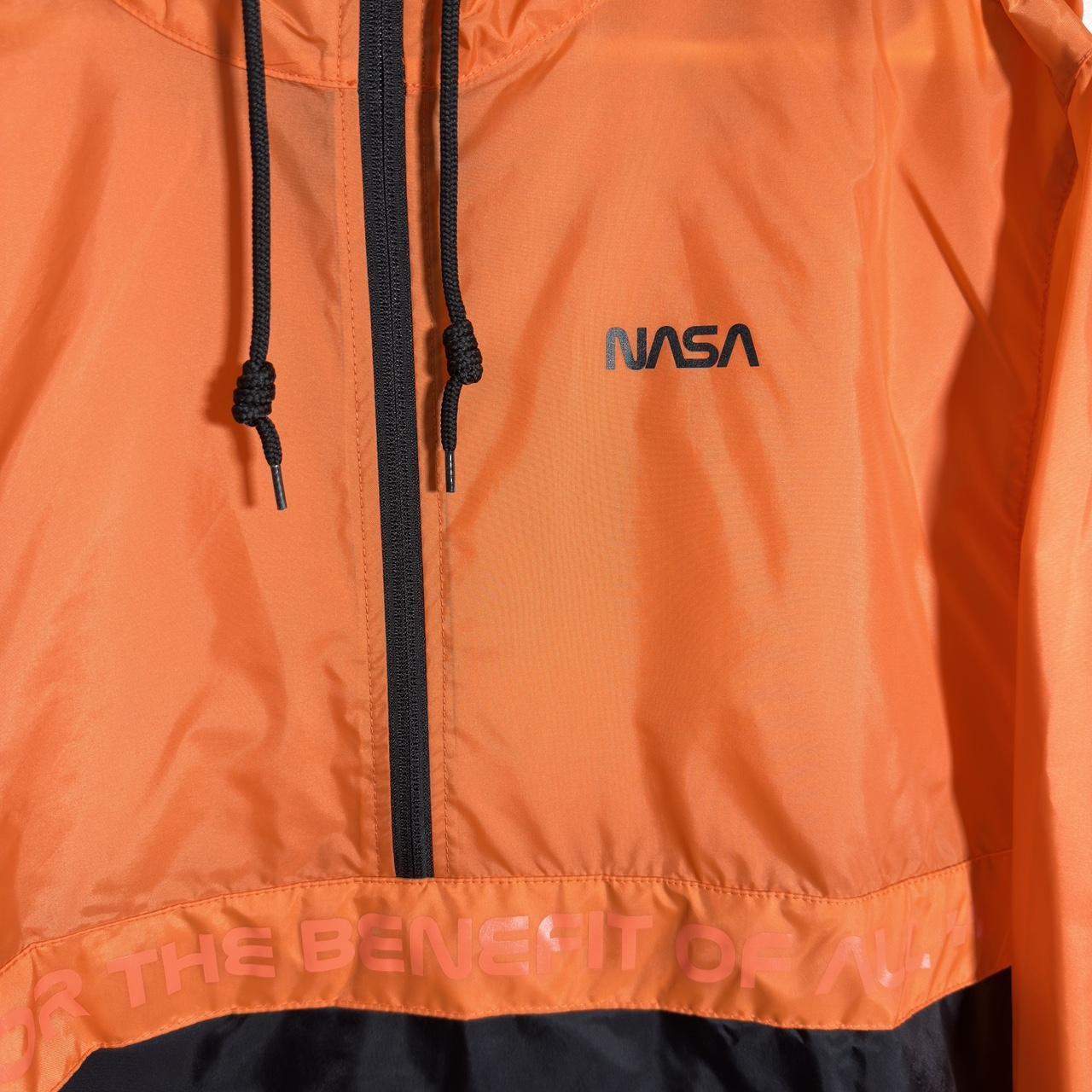 NASA x Vans Collab Lightweight Zipper Jacket opened... - Depop