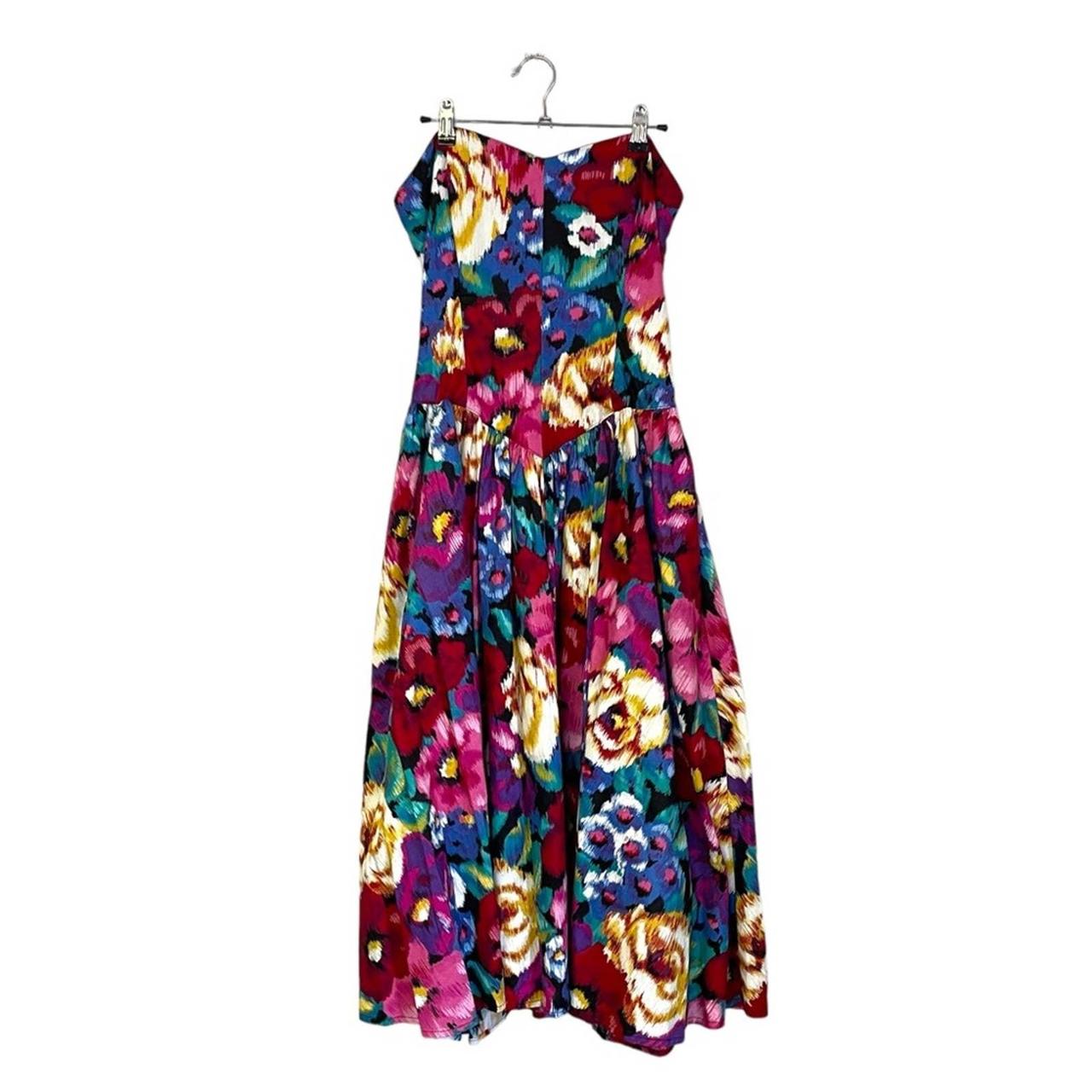 Robbie Bee Womens Blue And Pink Dress Depop