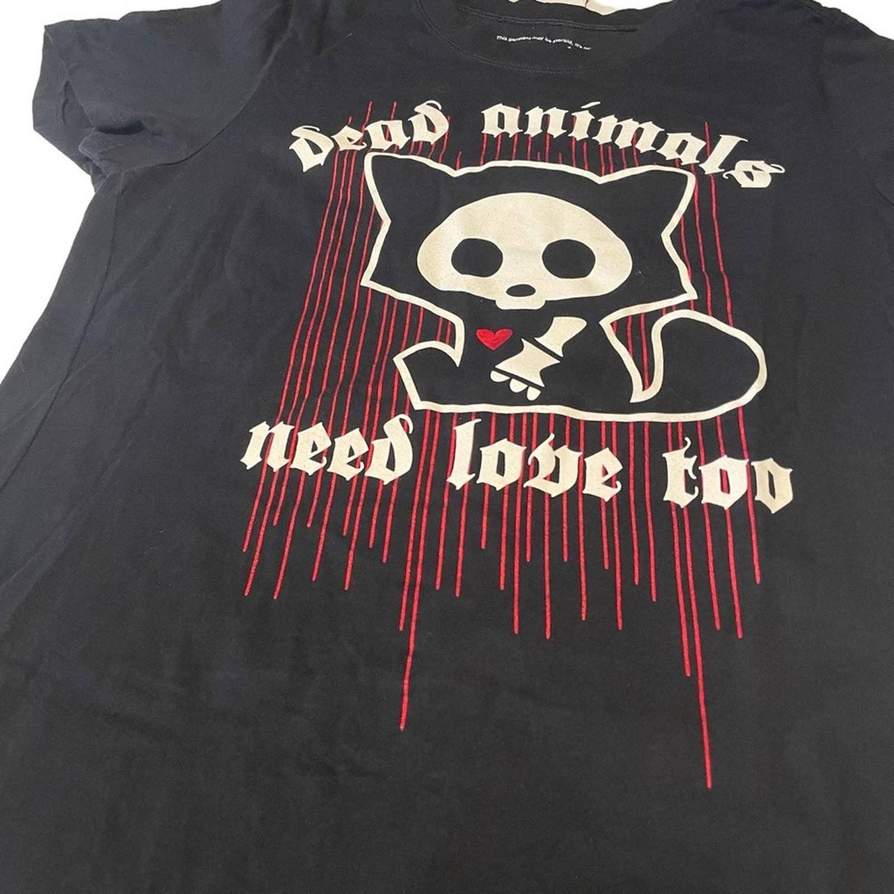 Skelanimals Dead Animals Need Love Too Black... - Depop