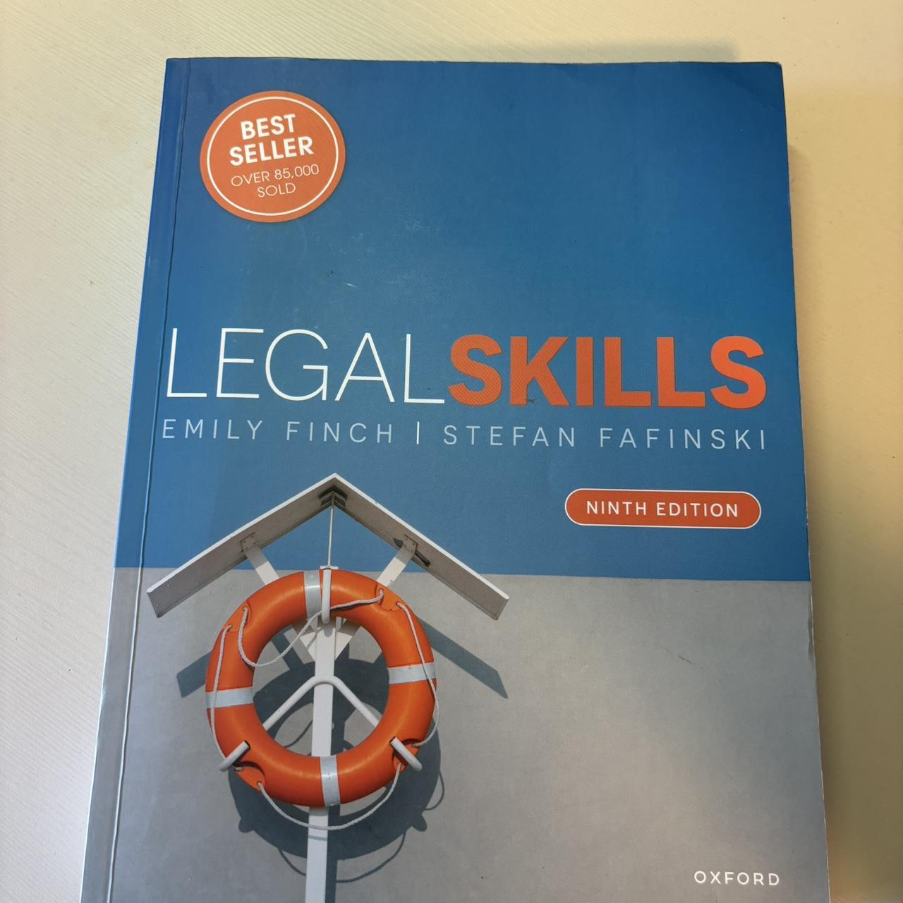 LLB Law Textbook - Legal Skills by Finch and... - Depop