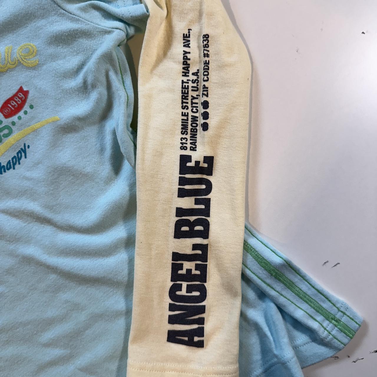 ANGEL BLUE logo tee DM before buying, accepting... - Depop
