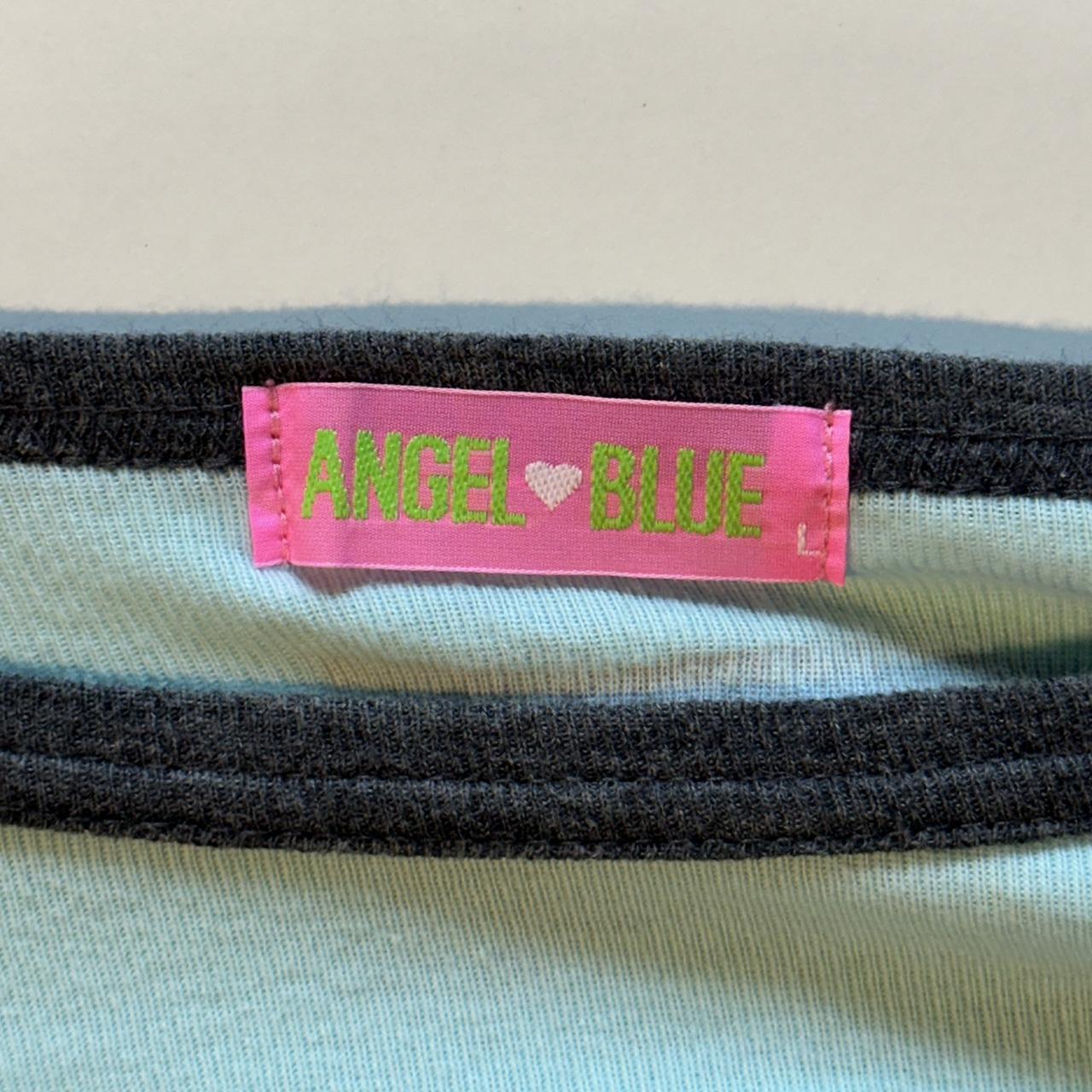 ANGEL BLUE logo tee DM before buying, accepting... - Depop