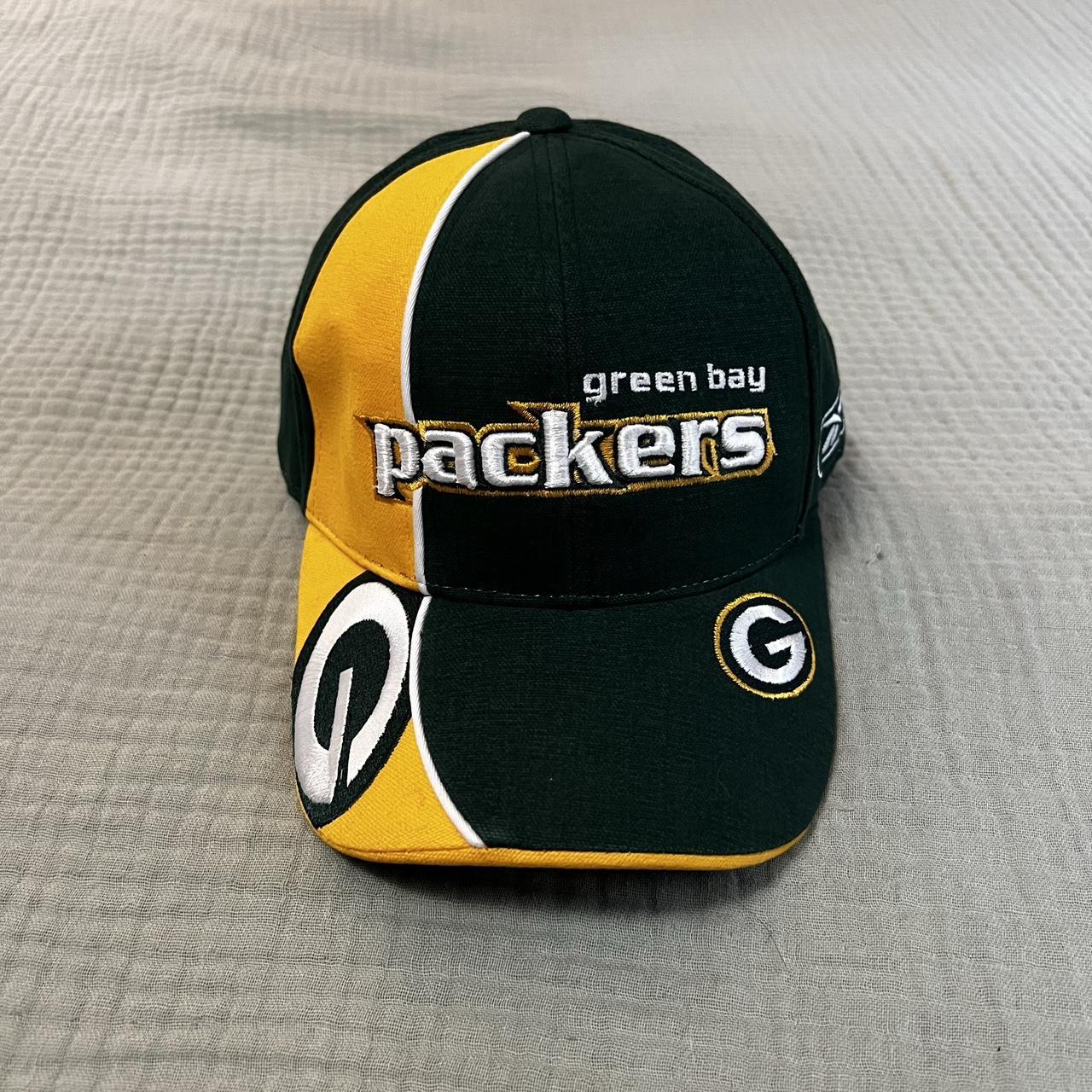 Green Bay Packers Vintage Reebok Hat In excellent... - Depop