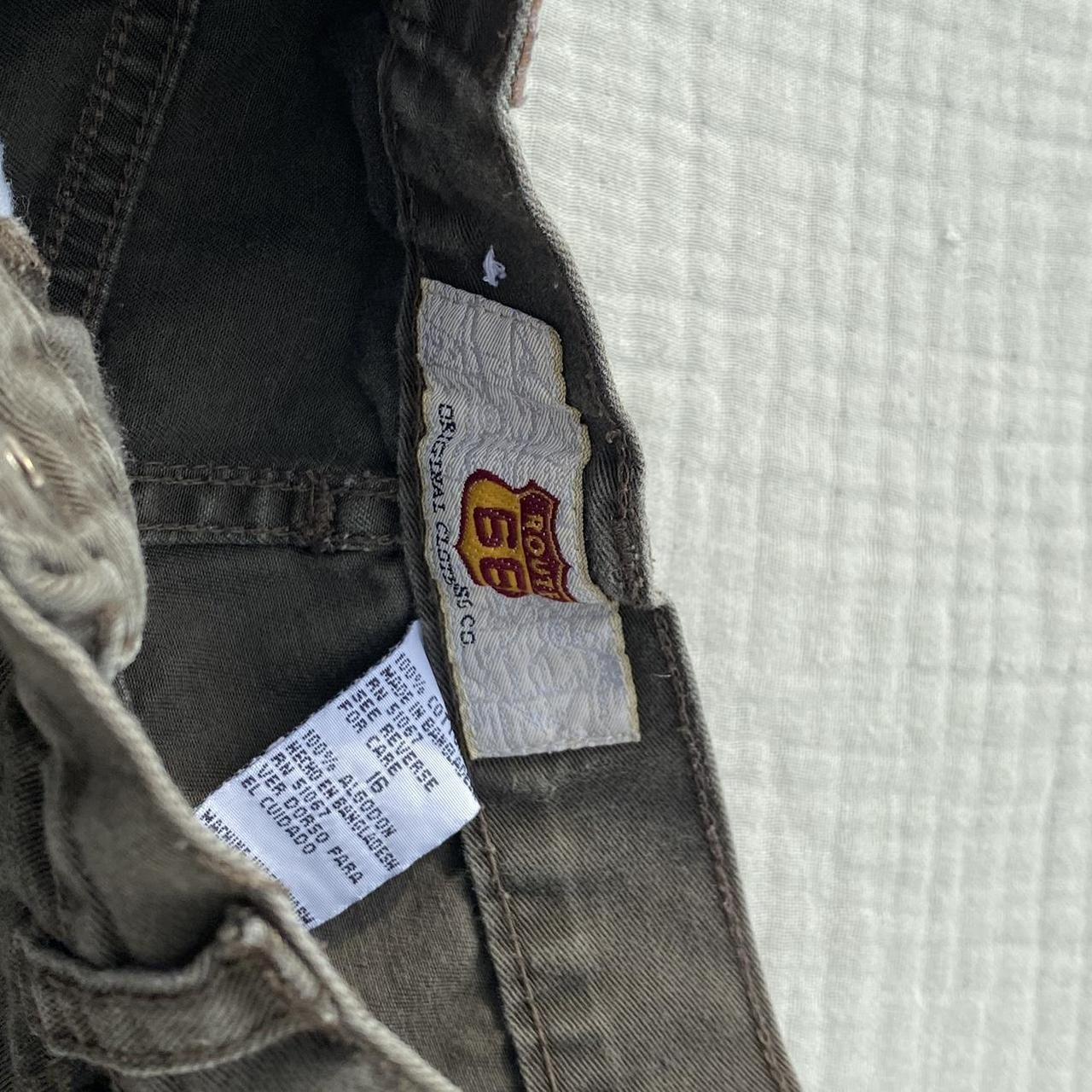 Route 66 Y2K Green Jorts In great condition! A... - Depop