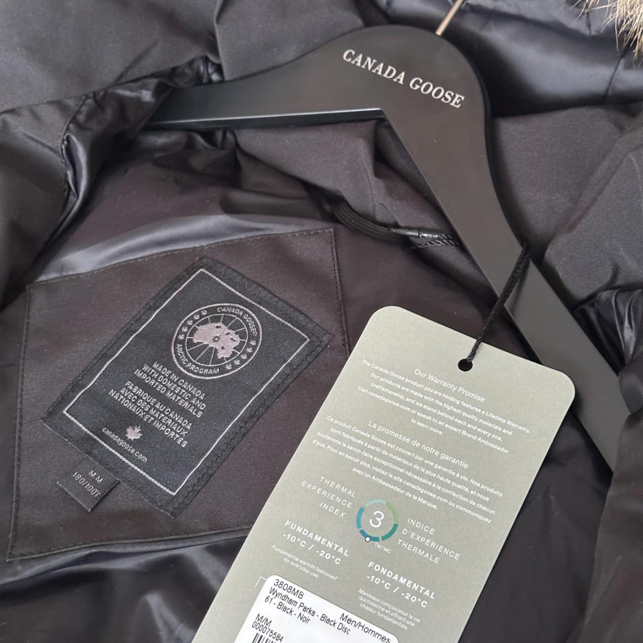 Canada Goose Wyndham Black Badge Size M... - Depop