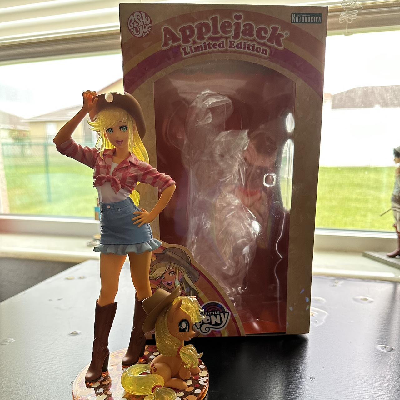 Limited Edition Apple Jack figure mlp only ever... - Depop
