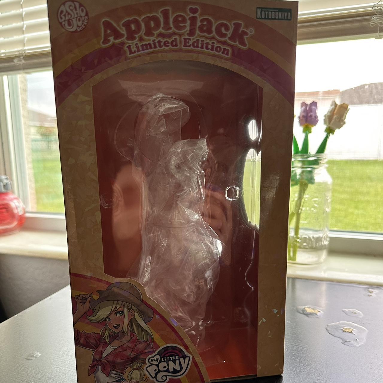 Limited Edition Apple Jack figure mlp only ever... - Depop