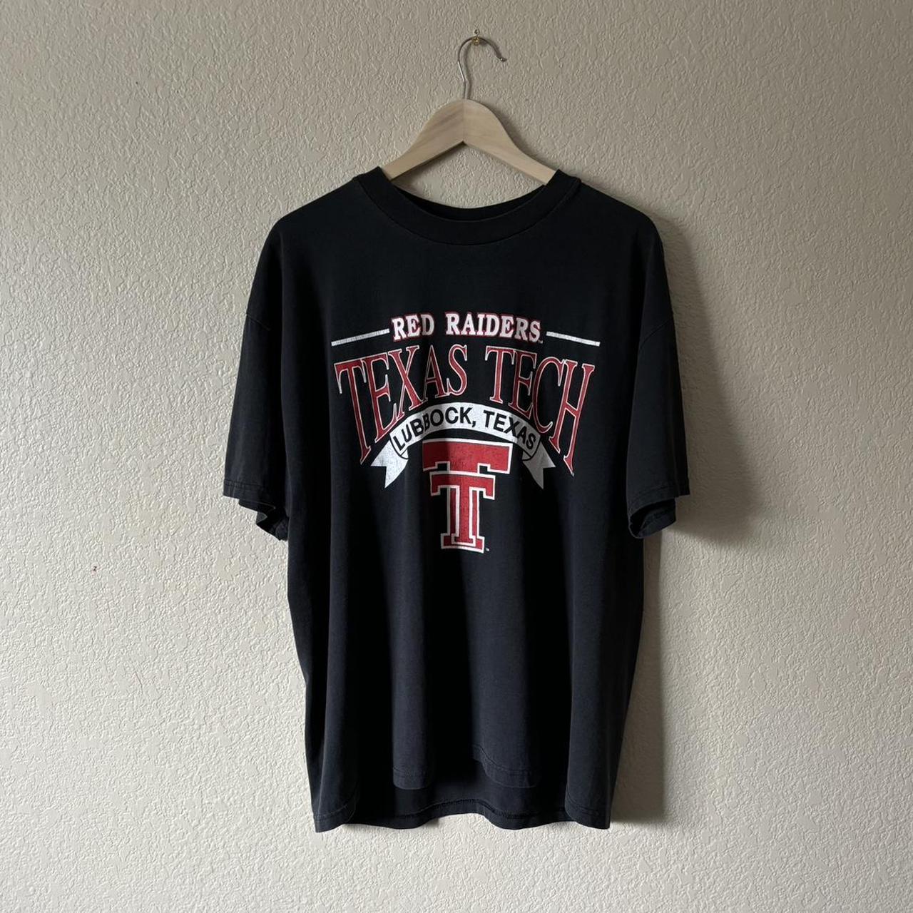 Vintage Texas Tech Tee -no flaws -on a hanes... - Depop