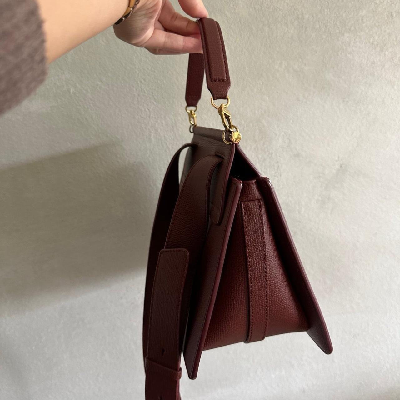 Polene Numero Sept Cognac Bag The “Numéro Sept” is... - Depop