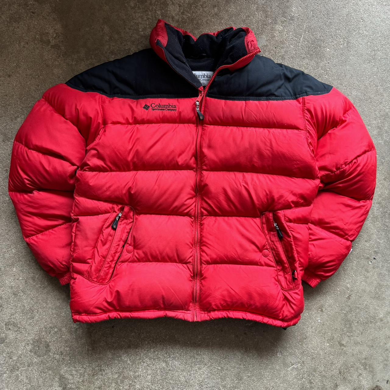 Columbia Puffer Coat - Depop