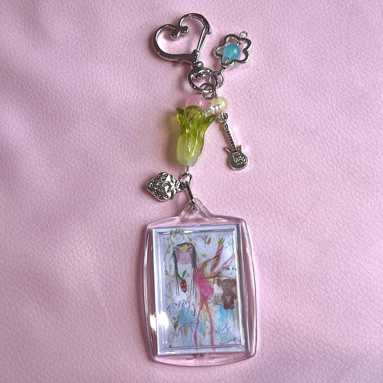 beabadoobee beatopia handmade Pink and blue fairy... - Depop