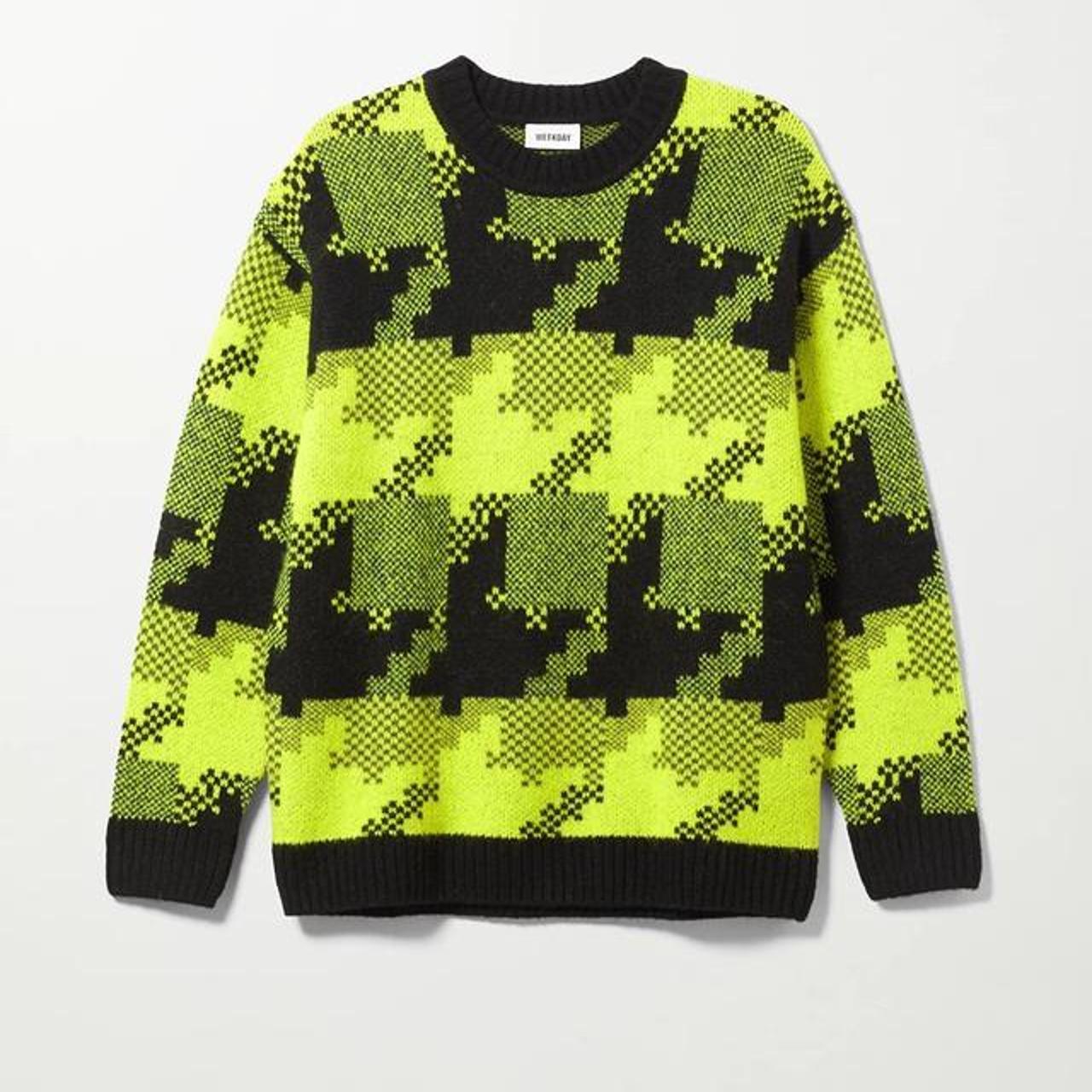 ISO weekday diego houndstooth sweater - Depop