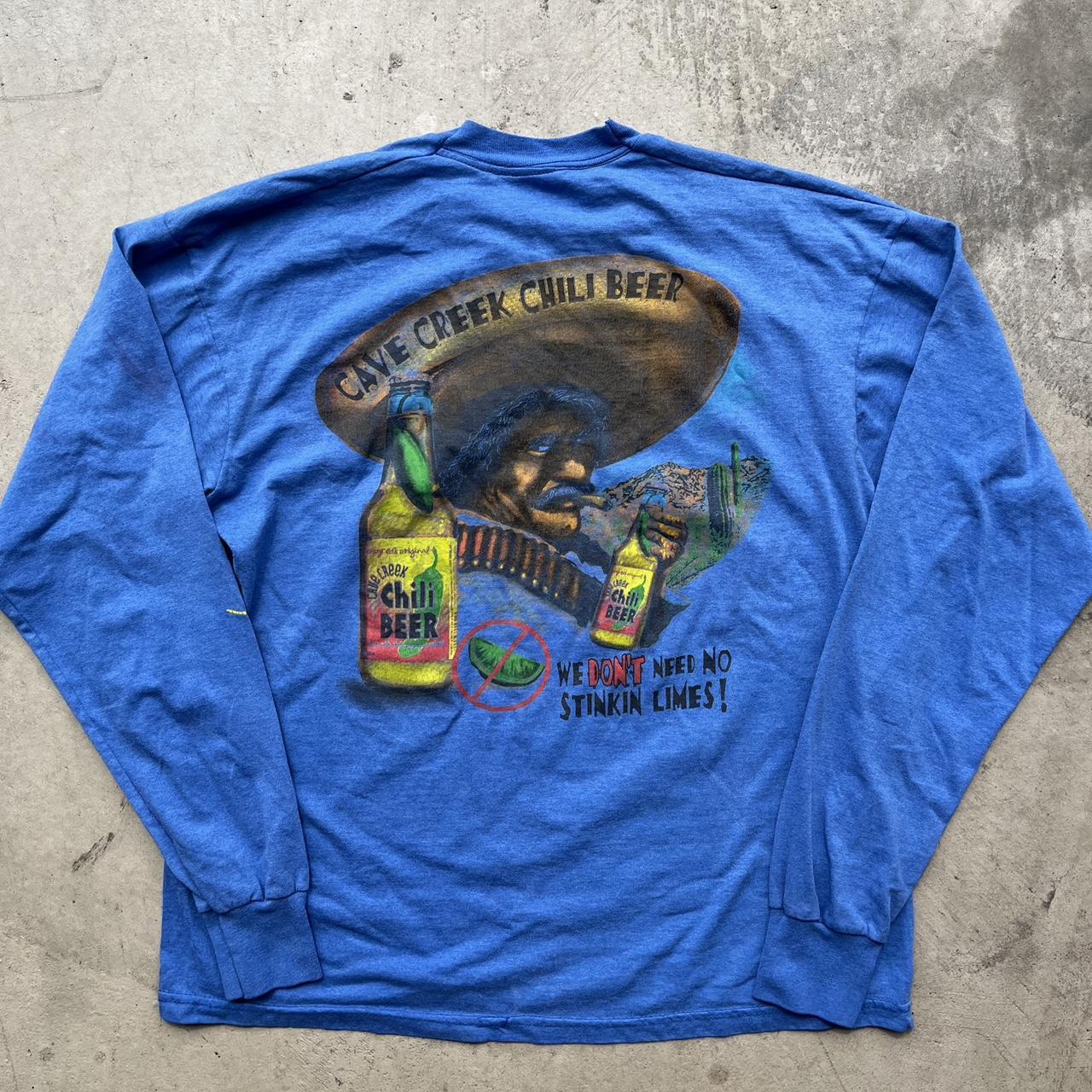 Vintage Beer Shirt SIZE XL $15.00 Clean piece,... - Depop