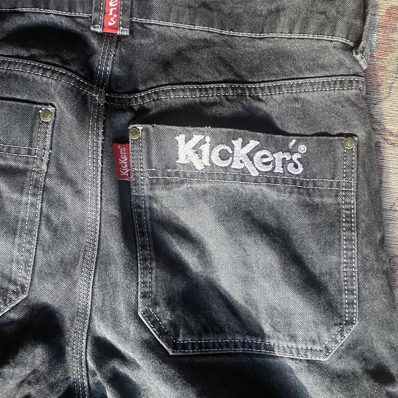 UO Kickers Jeans Black Denim. Size M - Depop