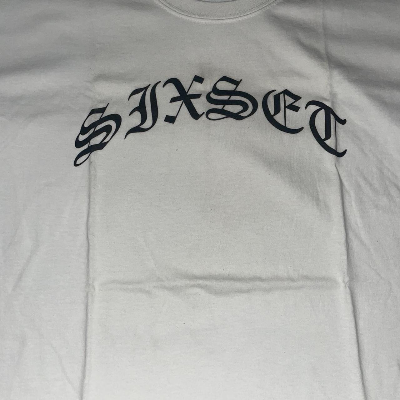 DOOMSHOP RECORDS SIXSET LOGO TEE - XL - 2019 DEADSTOCK - Depop