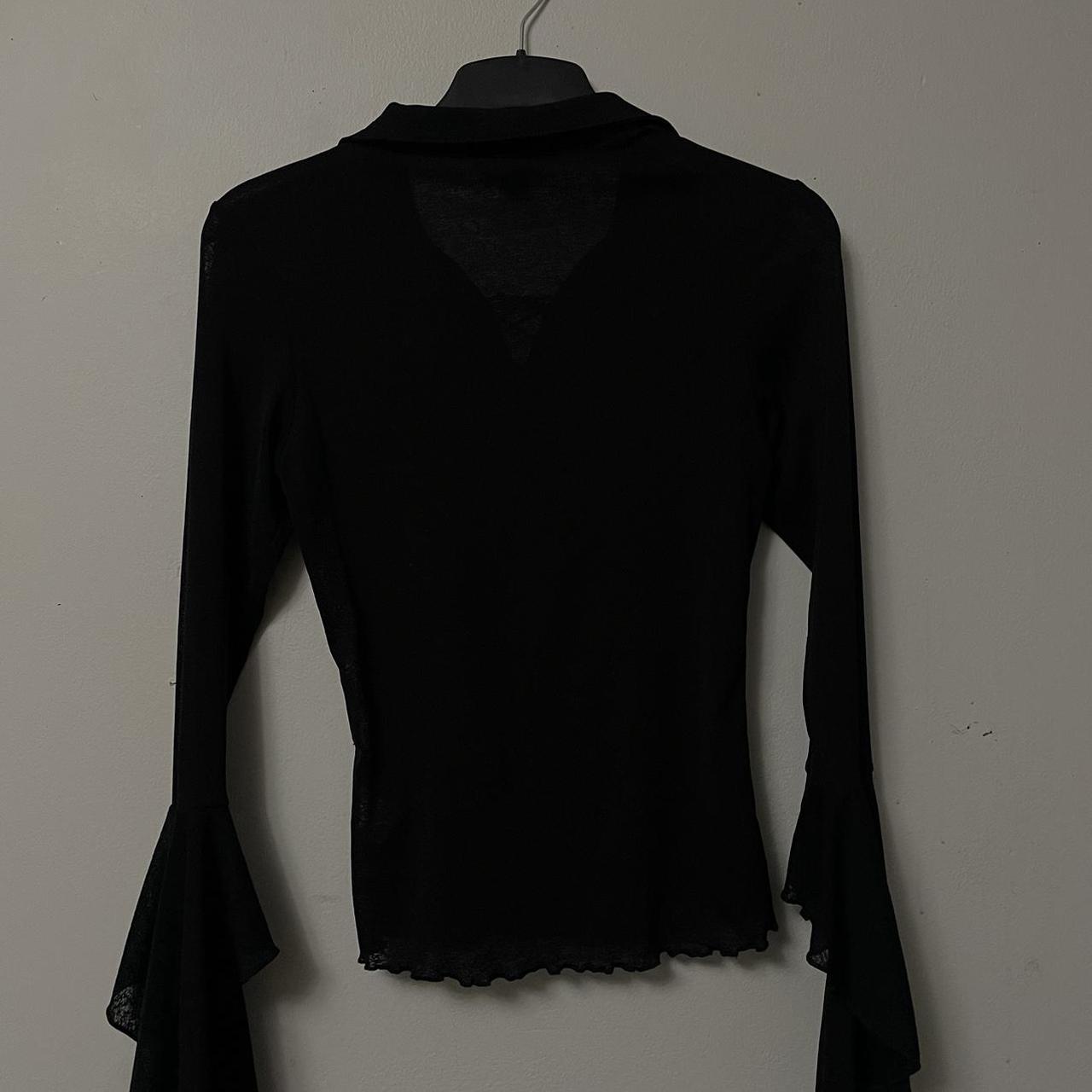 Vintage primark lace up top Label Size - UK 12 •... - Depop