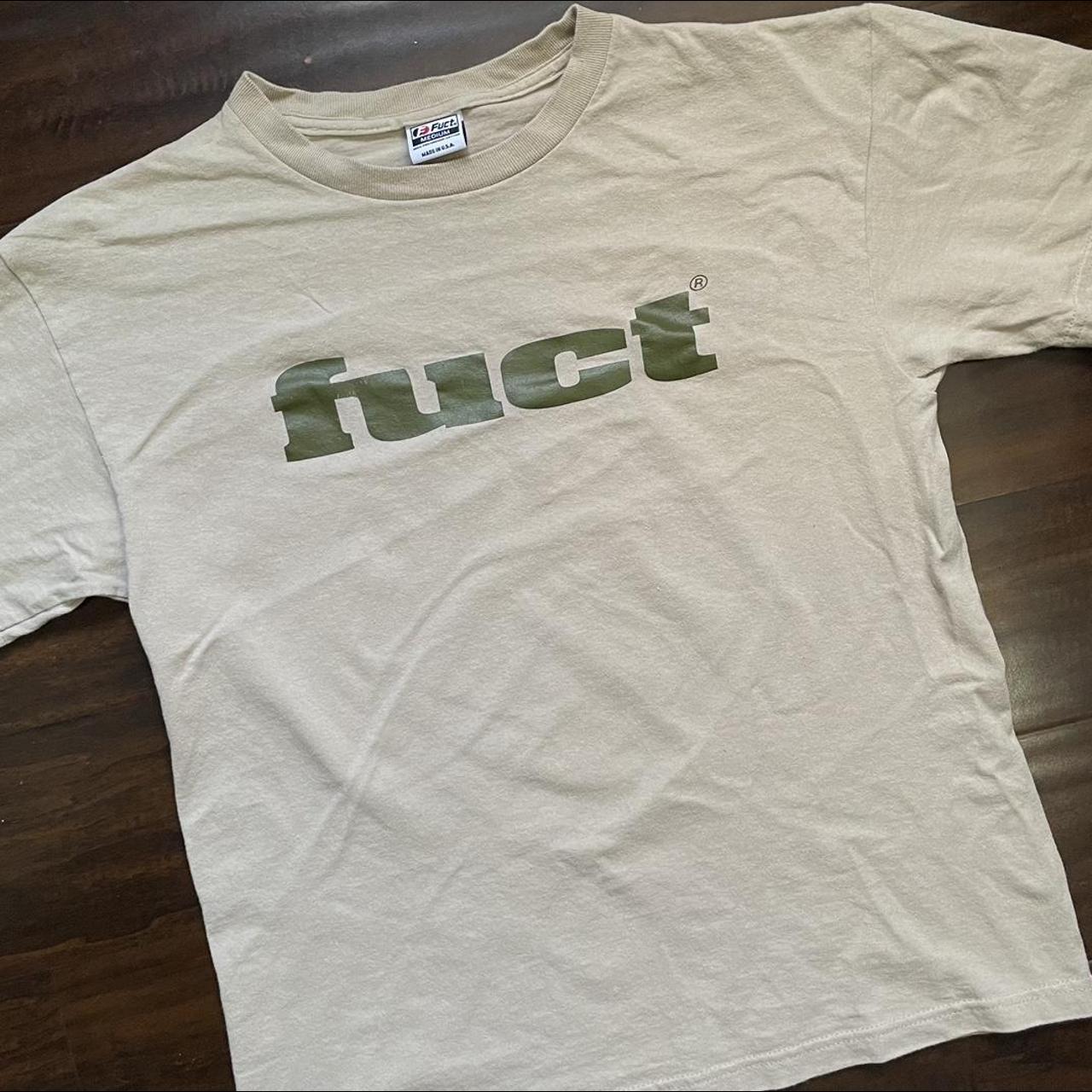 Logo graphic tee Size: M. Label: fuct. Made in... - Depop