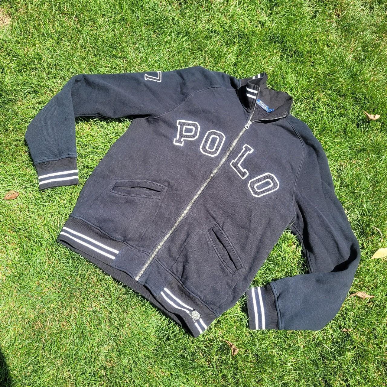 Polo Ralph Lauren 67 Striped Jacket Size Large -... - Depop